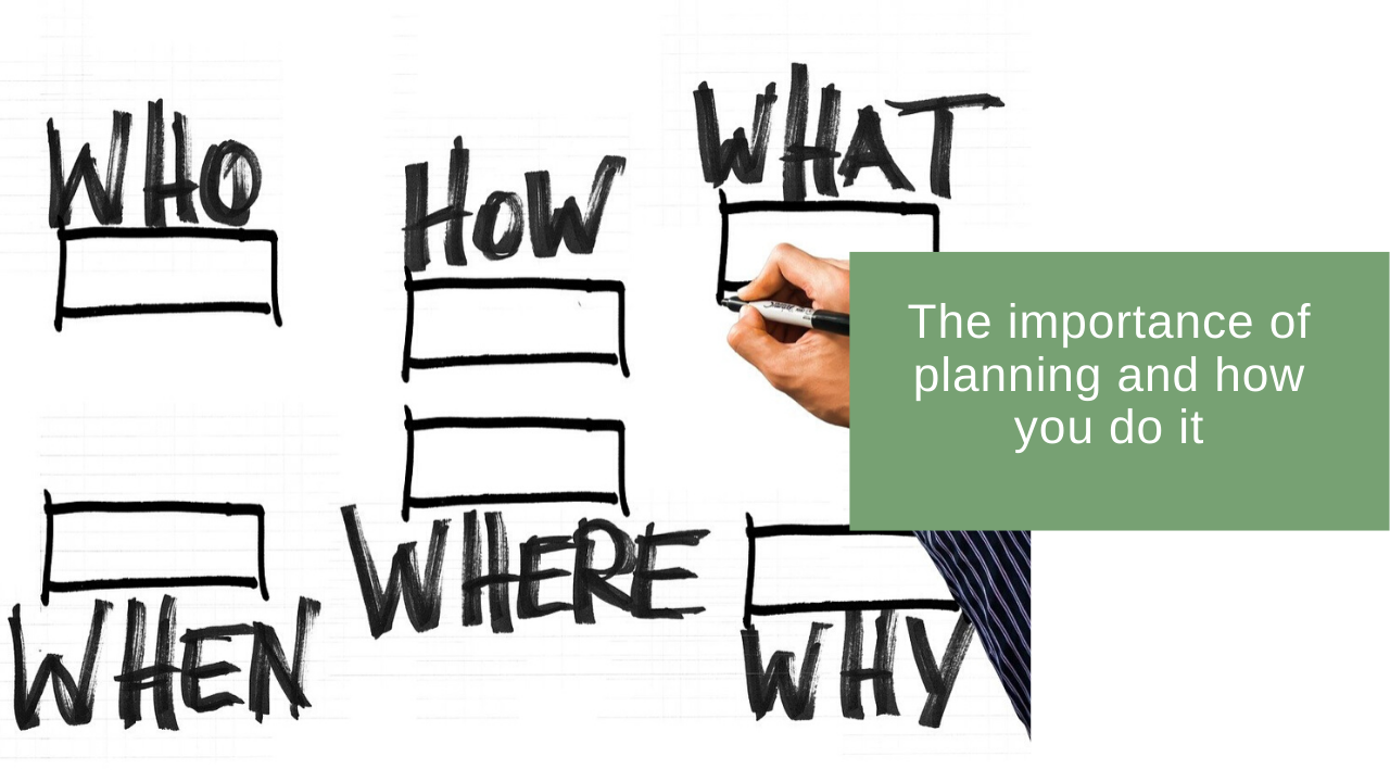 The importance of planning and how to do it | The Umbrella Tree